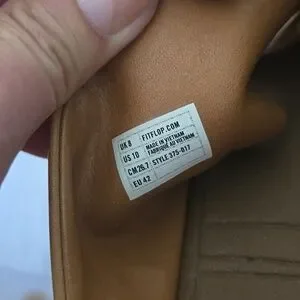 Fitflop | Shoes | Fitflop Kys Leather Criss Cross Slides Cork Wedge ...